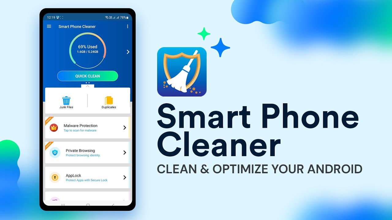 How to Clean Your Smartphone with Smart Phone Cleaner Android App - YouTube