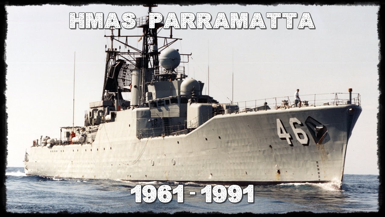 HMAS Parramatta (1961 - 1991) - YouTube