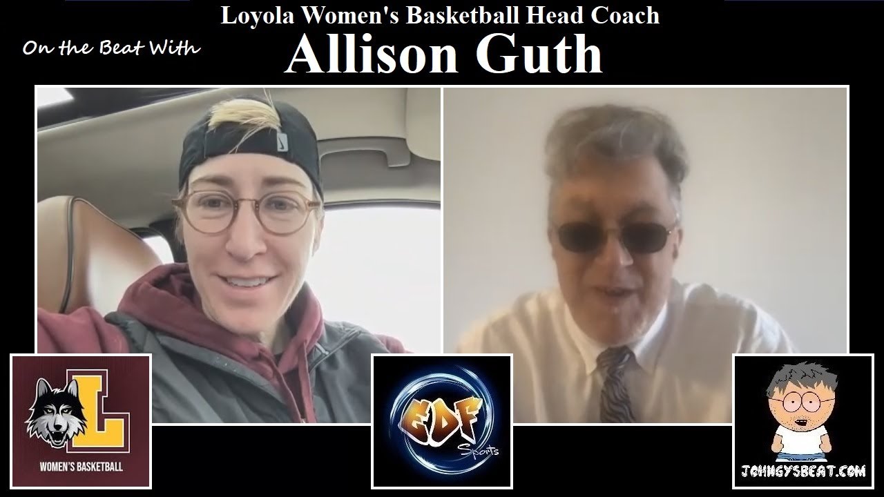 On the Beat With Loyola WBB Coach Allison Guth - YouTube