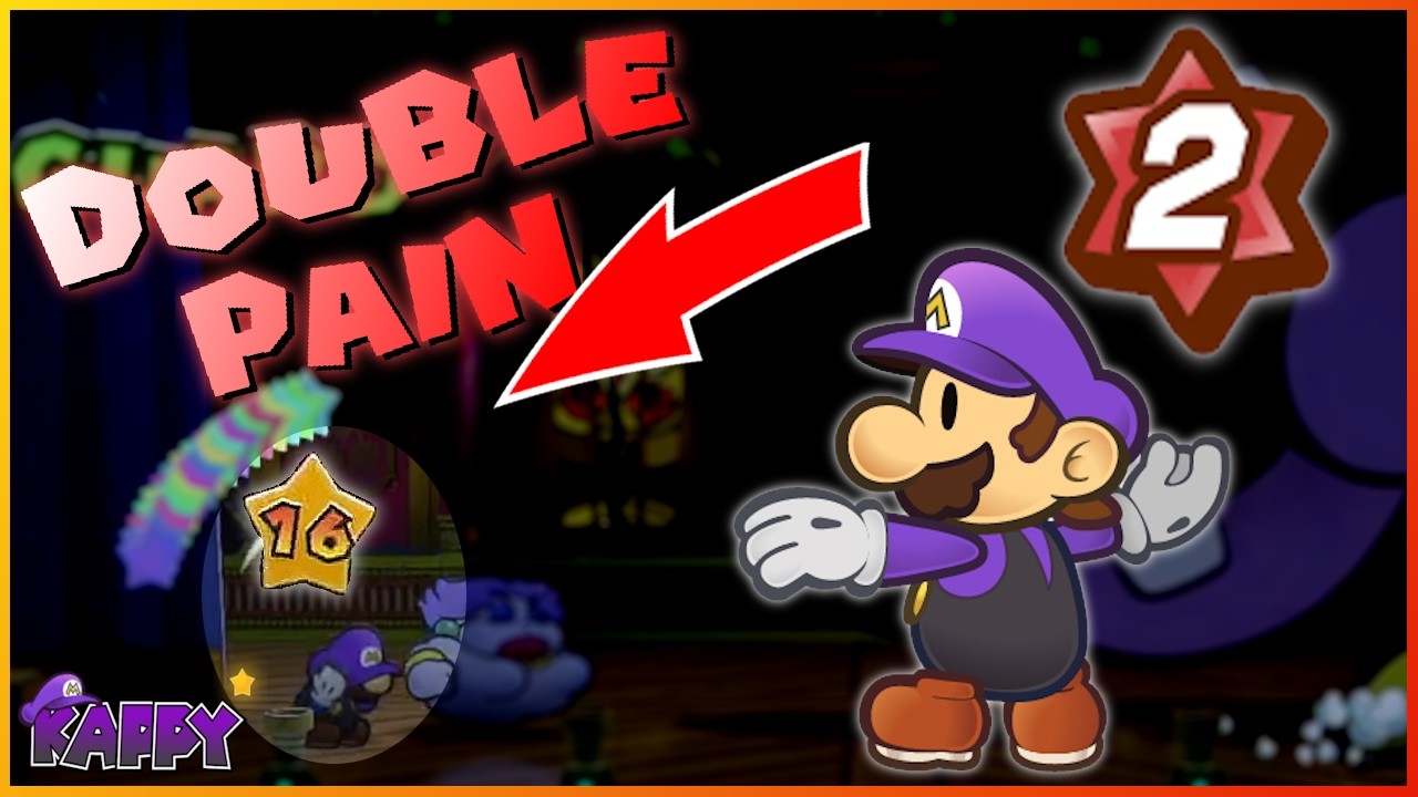 Paper Mario TTYD but I take DOUBLE DAMAGE! - YouTube