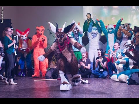 Rusfurence 2016 - Fursuit Dance Competition Winner - Nismo - YouTube