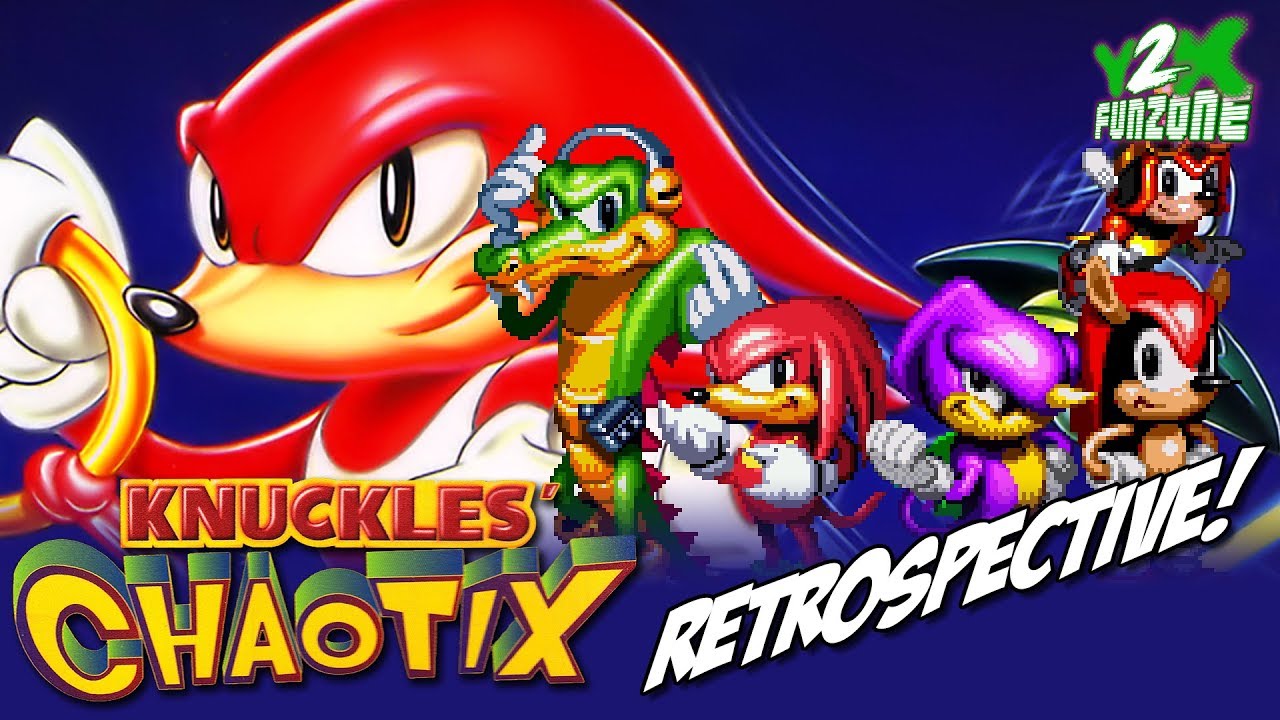 Knuckles’ Chaotix - 1995 Sega 32X Retrospective - YouTube