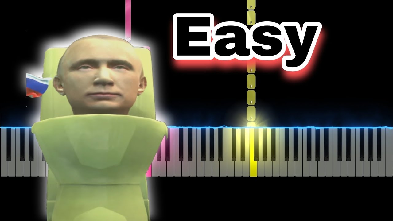 Russia (My Heart is Cold) PUTIN Song | DafuqBoom (Easy Piano Tutorial ...