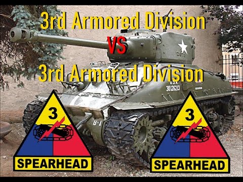3rd Armored Div VS 3rd Armored Div Steel Division 2 - YouTube