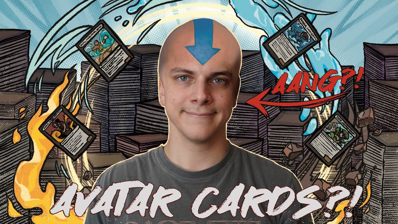 Figuring Out Why Aang is Bald By Opening Magic: The Gathering Cards ...