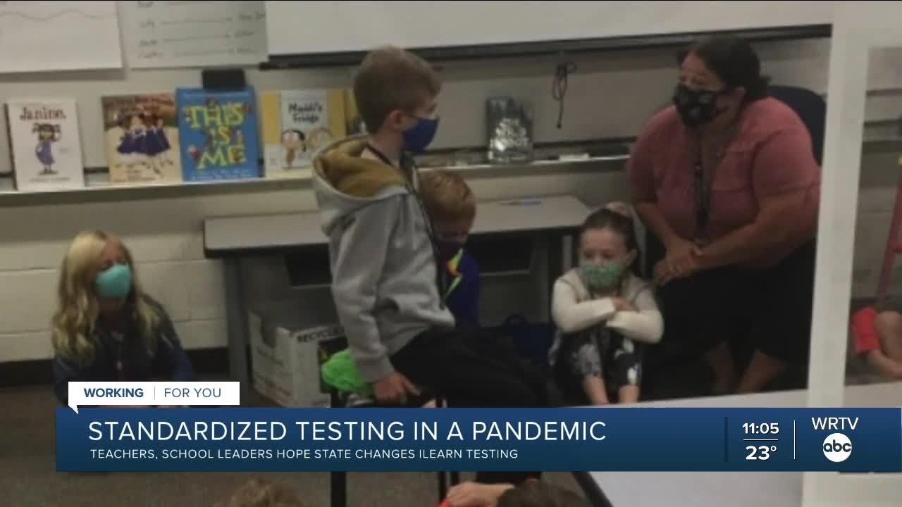 Teachers, school leaders hope state changes ILEARN testing - YouTube