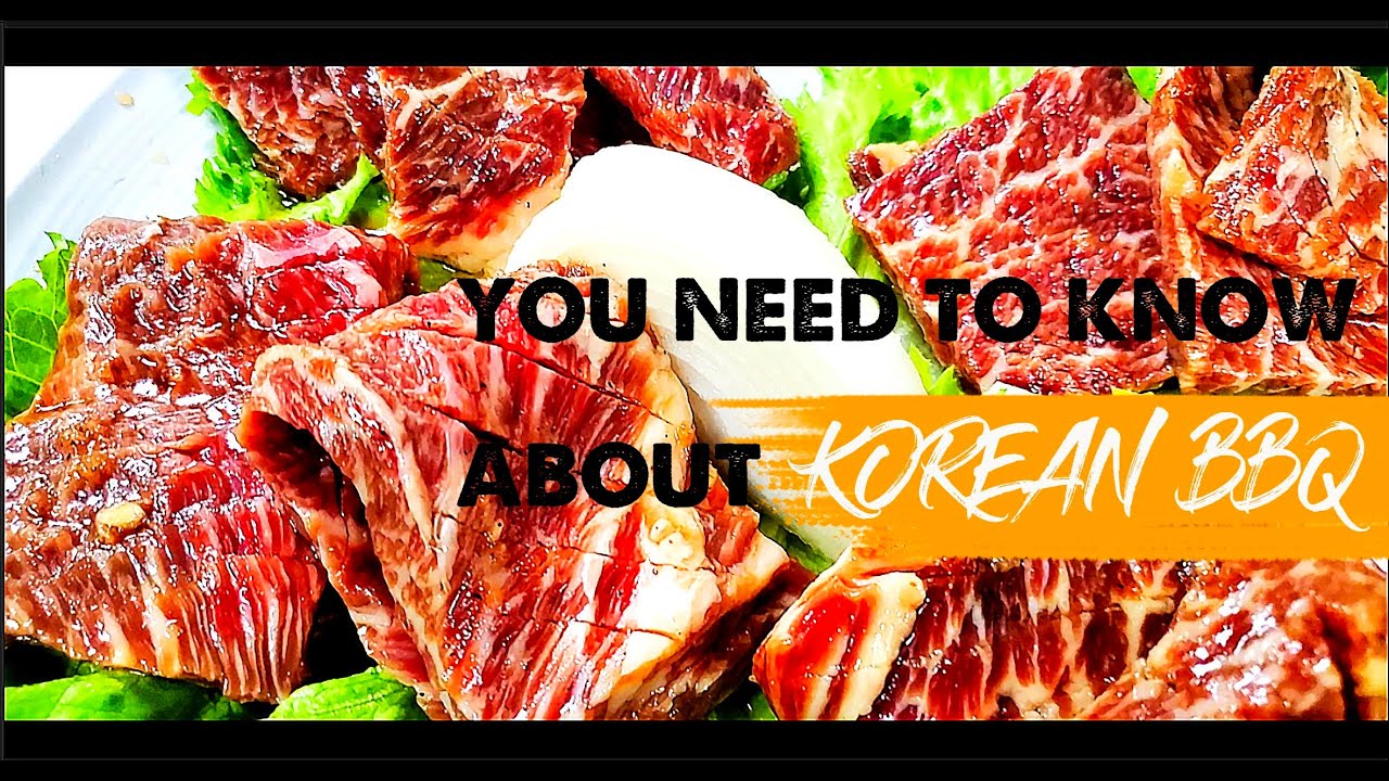 WUDON BBQ FOR YOU ( YOU NEED TO KNOW ABOUT KOREAN BBQ) - YouTube