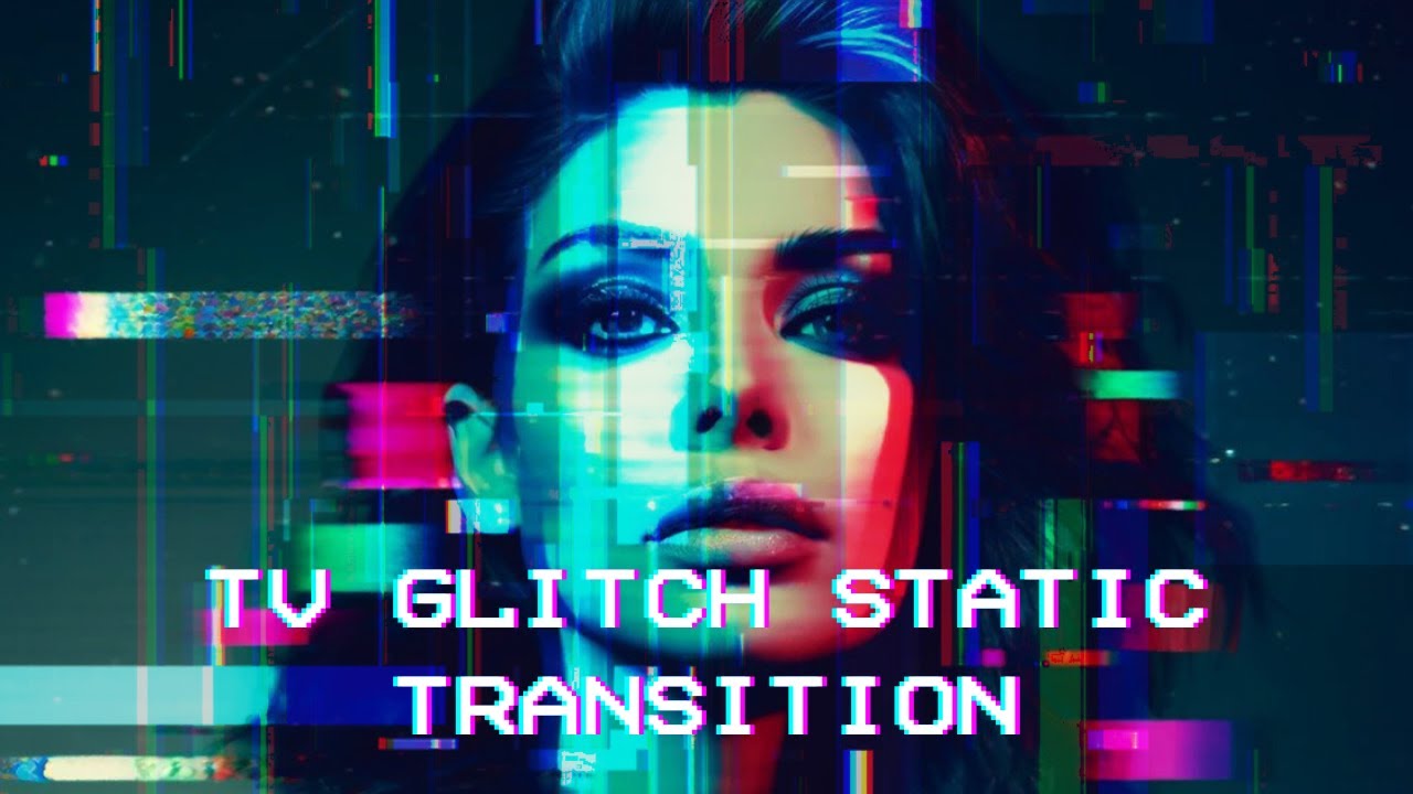 TV Glitch Static Transition for Premiere Pro - YouTube