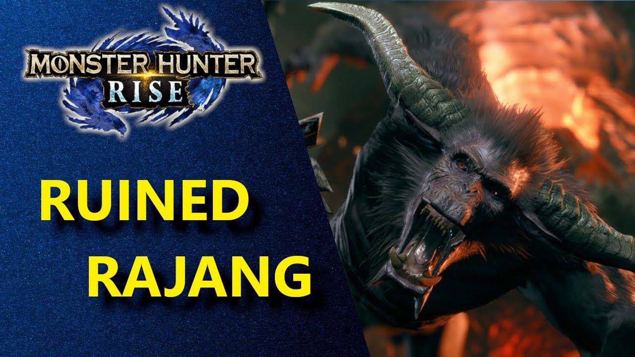 How Monster Hunter Rise Ruined Rajang - Heavy Wings - YouTube