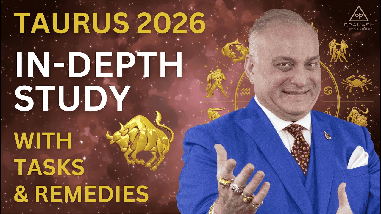 Taurus Yearly Horoscope 2026 | Yearly Predictions for Vrishabha Rashi ...