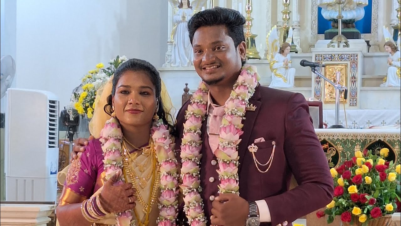 Joseph weds Princy 15.06.2024 | Tamil Christian Wedding Ceremony # ...