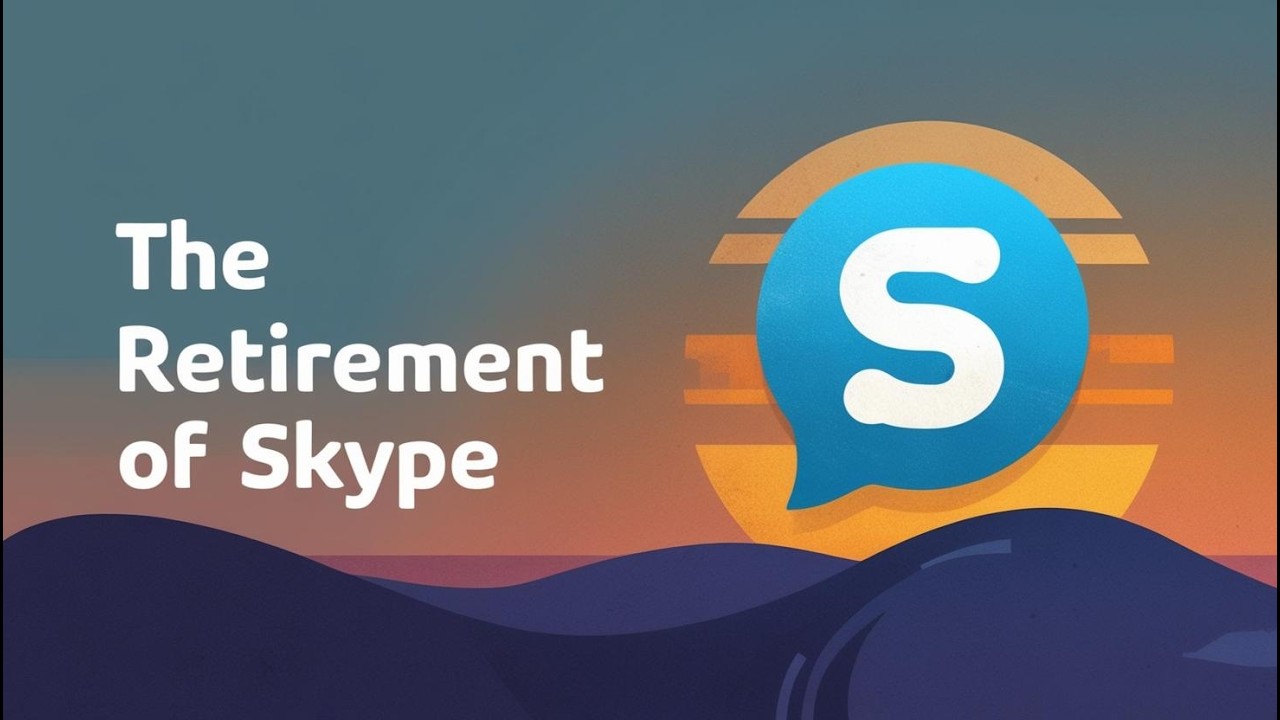 The retirement of skype - YouTube