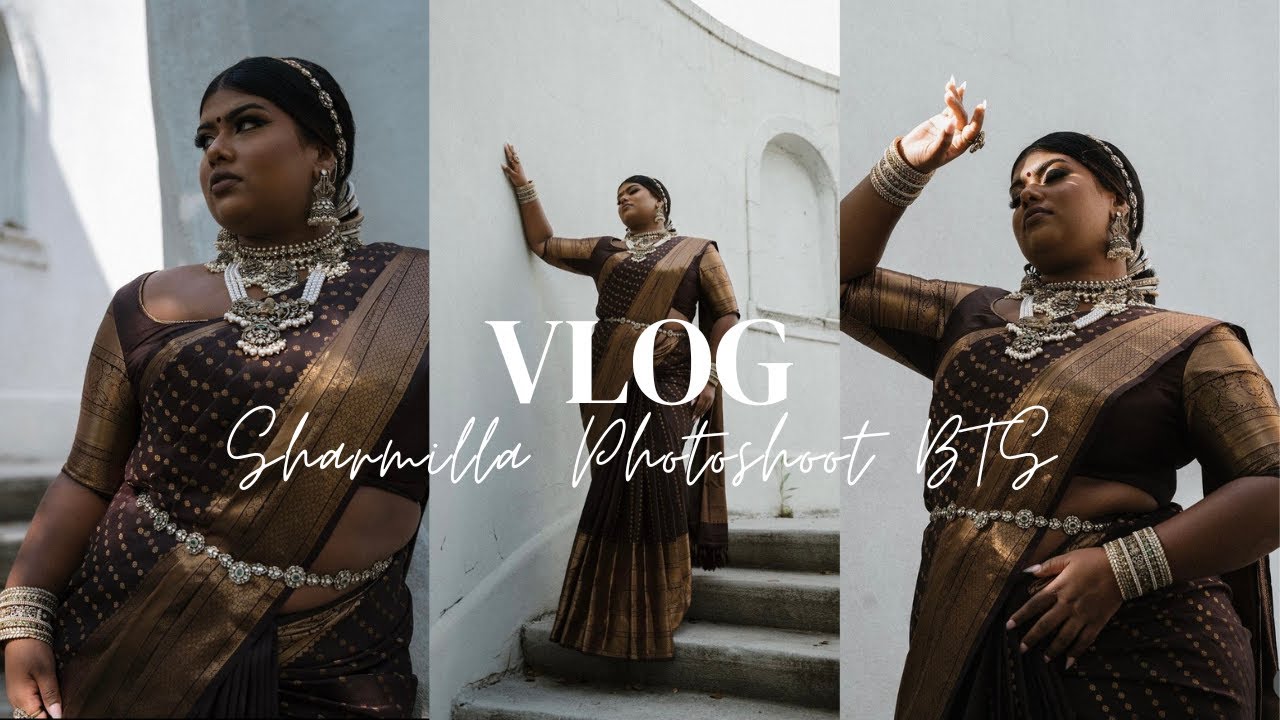 SHARMILLA PHOTOSHOOT BTS - YouTube
