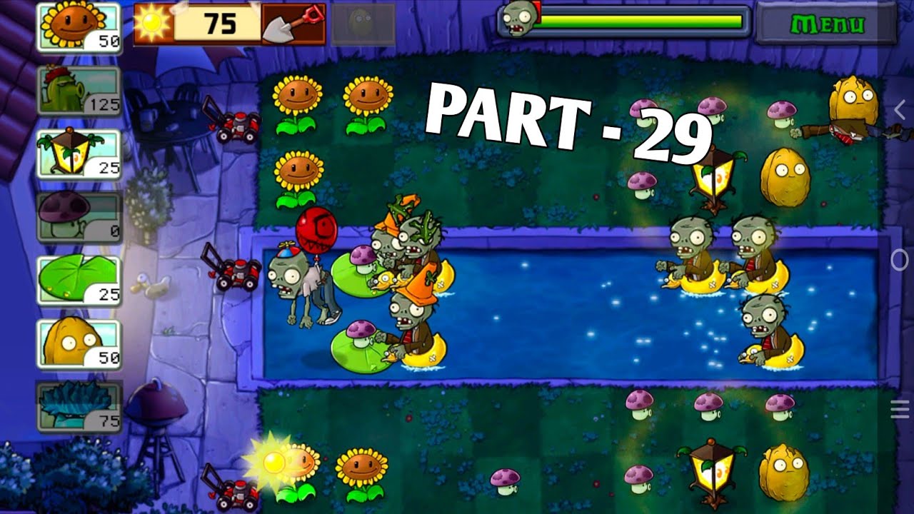 Plants vs zombies : game over | part - 29 | God gaming - YouTube