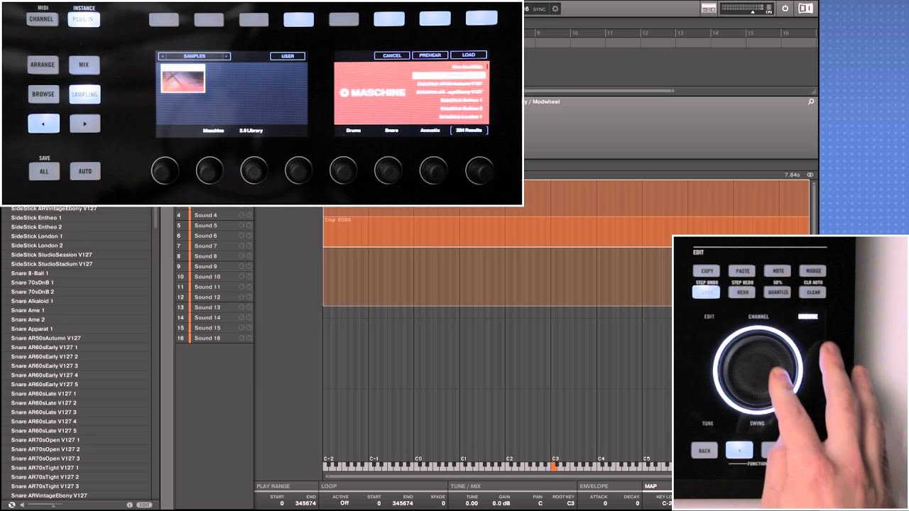 Multi-Velocity Sample Mapping with MASCHINE Studio in Pad Mode - YouTube