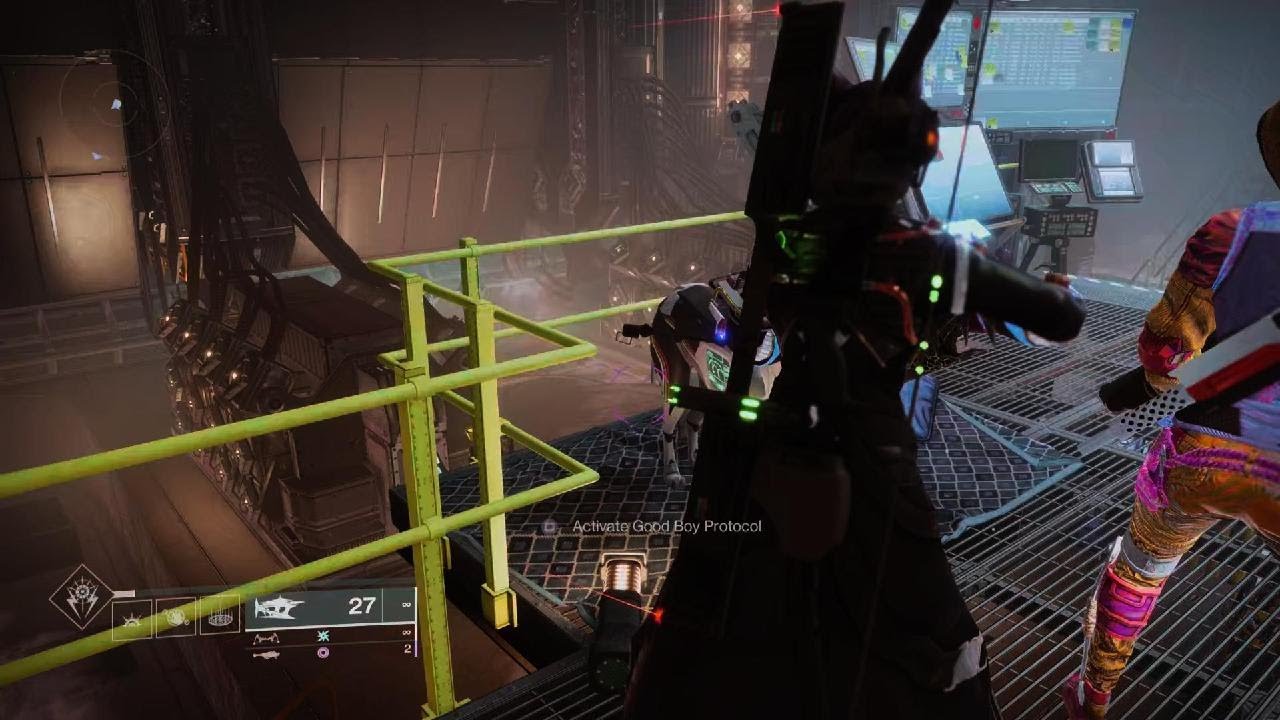 Super cute mechanical dog in Destiny 2 season of seraph - YouTube
