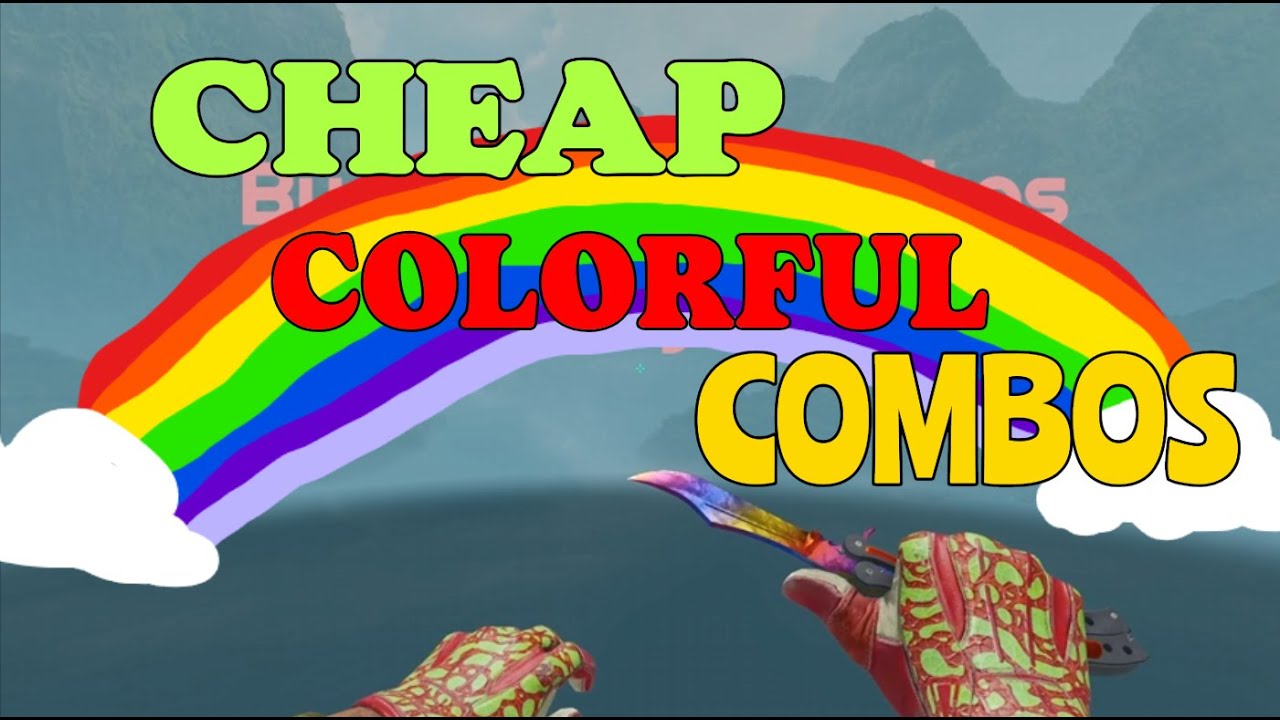 CHEAP CS2 Knife & Glove Combos in EVERY COLOR! (Under $250!) - YouTube