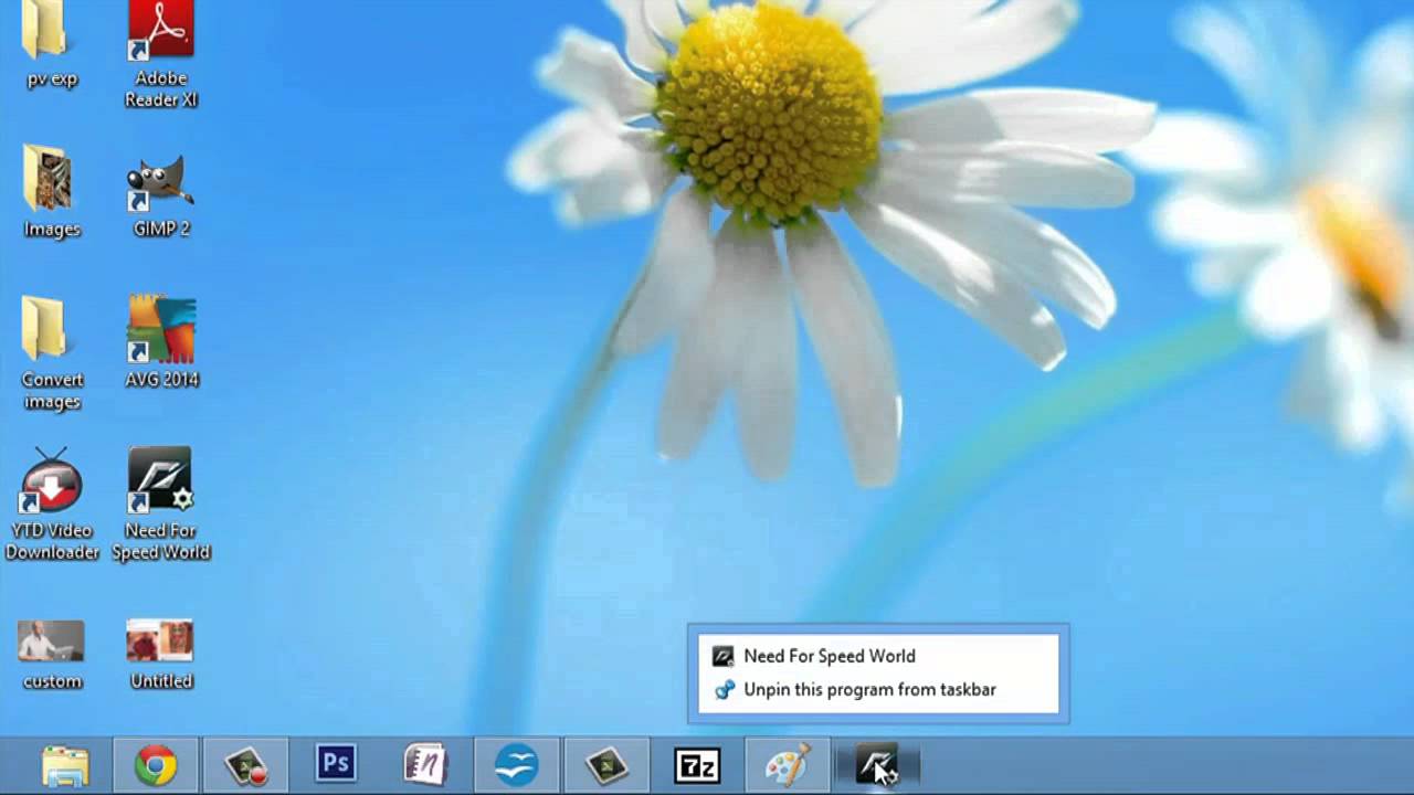 How to Change the Order of Taskbar Icons : Computer Icons - YouTube