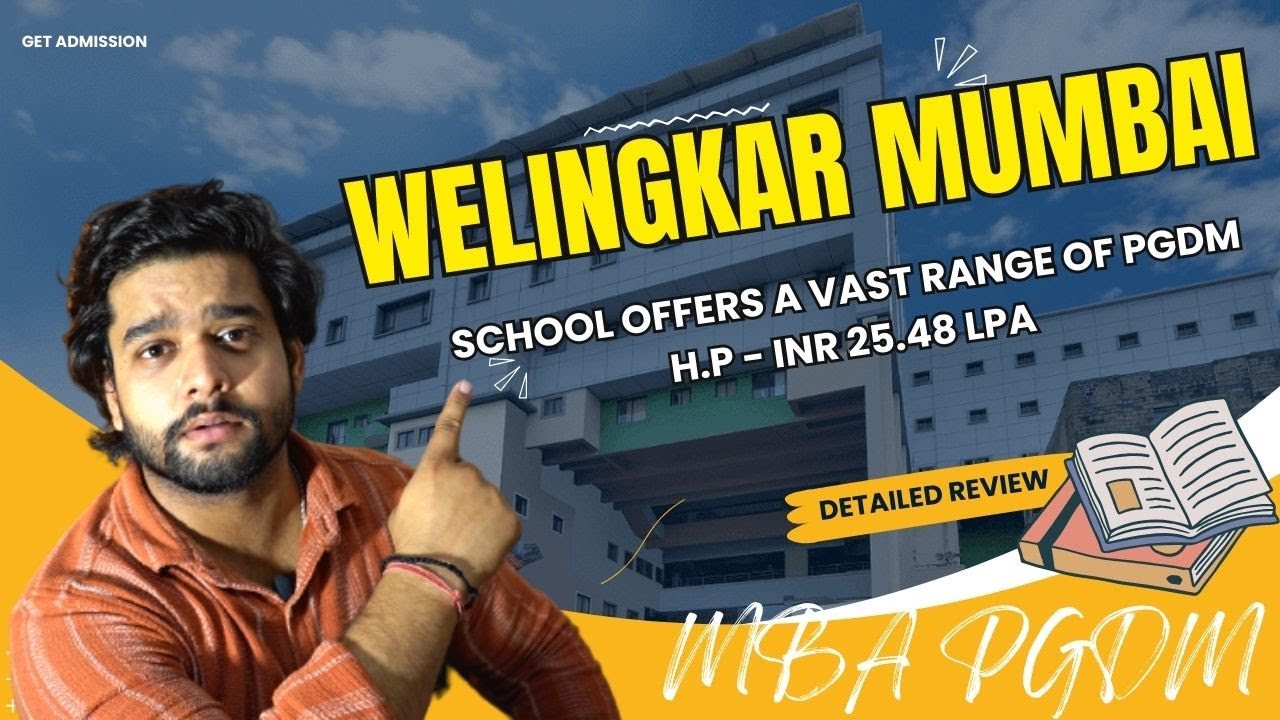 Welingkar Mumbai | Best institute fir PGDM | Must Watch Review ...
