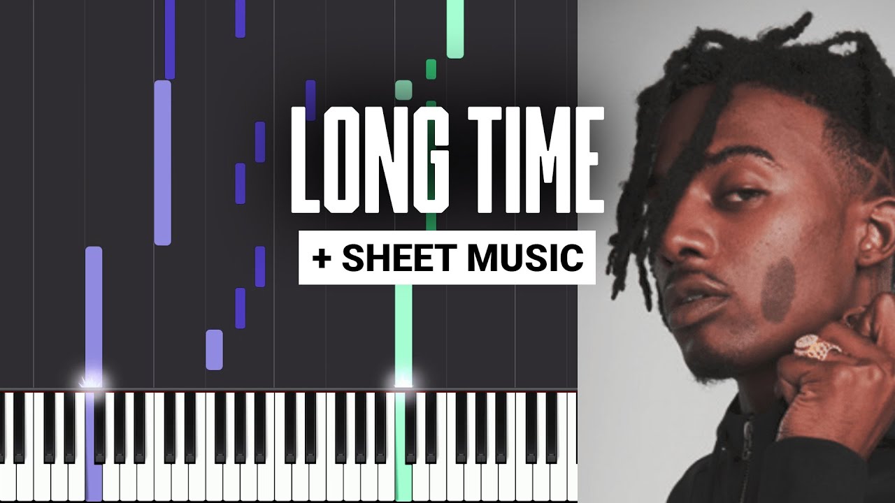 Long Time - Playboi Carti - Piano Tutorial + MIDI - YouTube