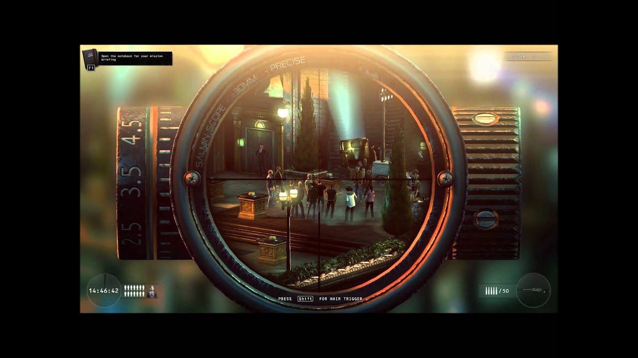 Hitman Absolution: Sniper Challenge part 1 (pc maxed out Full HD) - YouTube