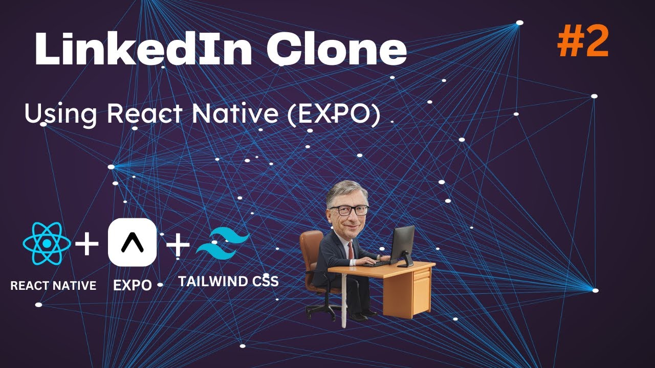 🔴 Live Stream Create A Linkedin Clone Ui In React Native 🚀 Part 2 1240