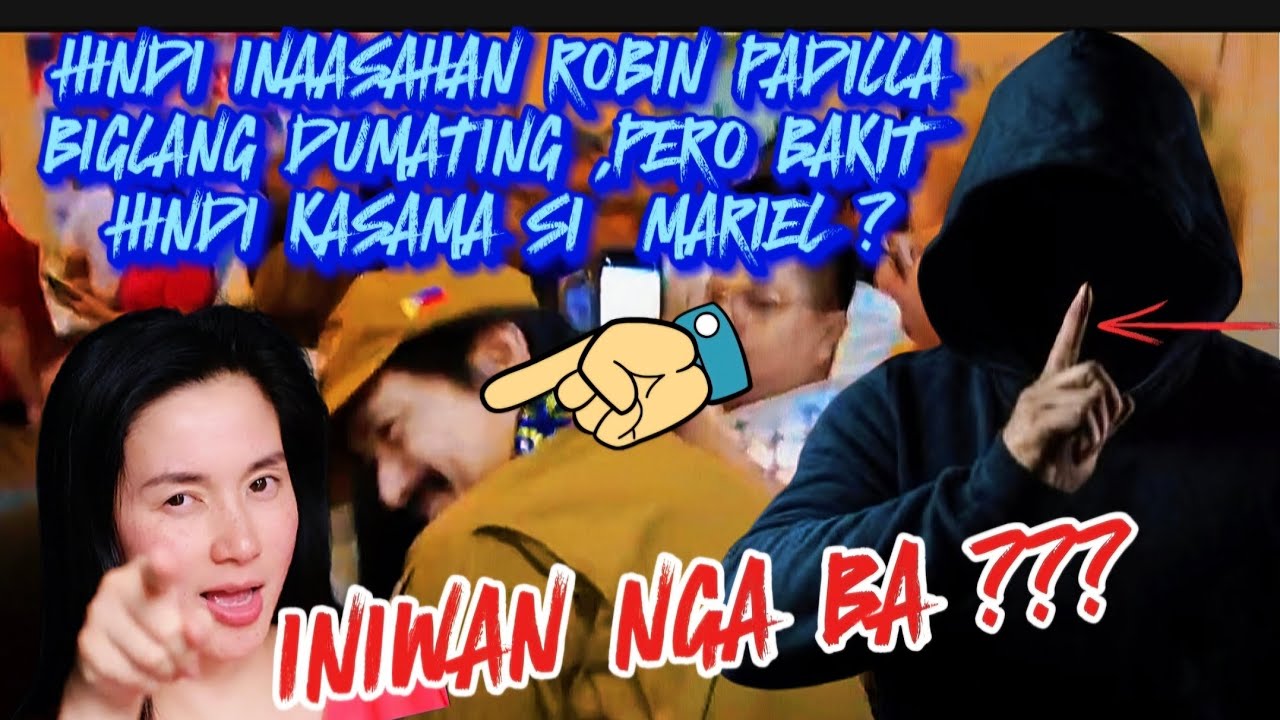 Hindi inaasahan ROBIN PADILLA biglang dumating, pero bakit hindi kasama ...