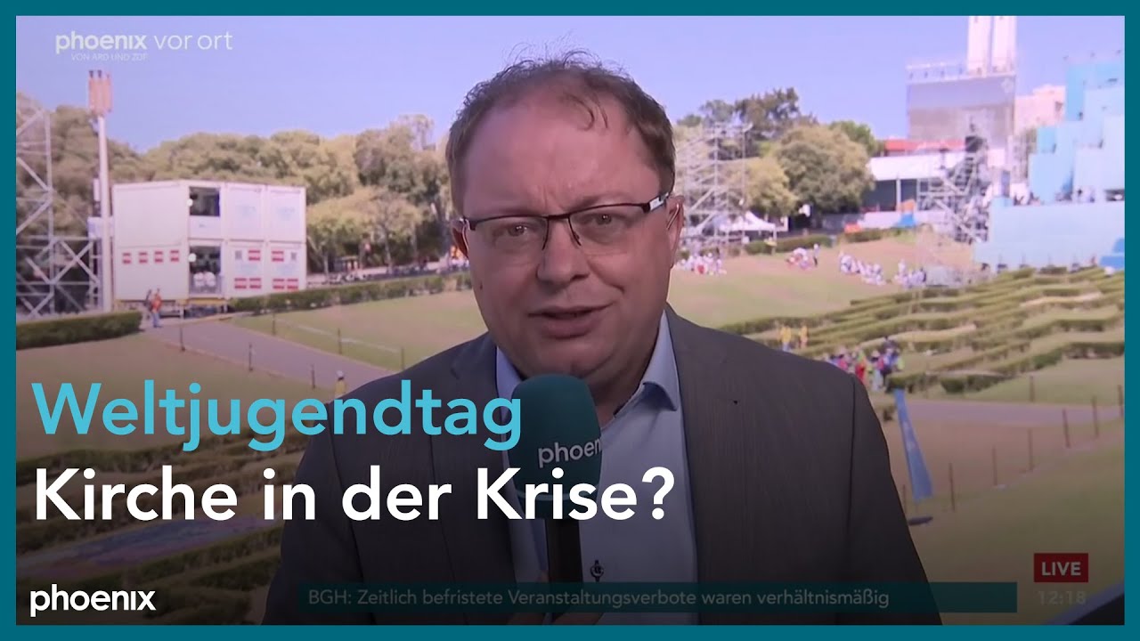 Jürgen Erbacher zum Auftakt des Weltjugendtags der Katholischen Kirche ...