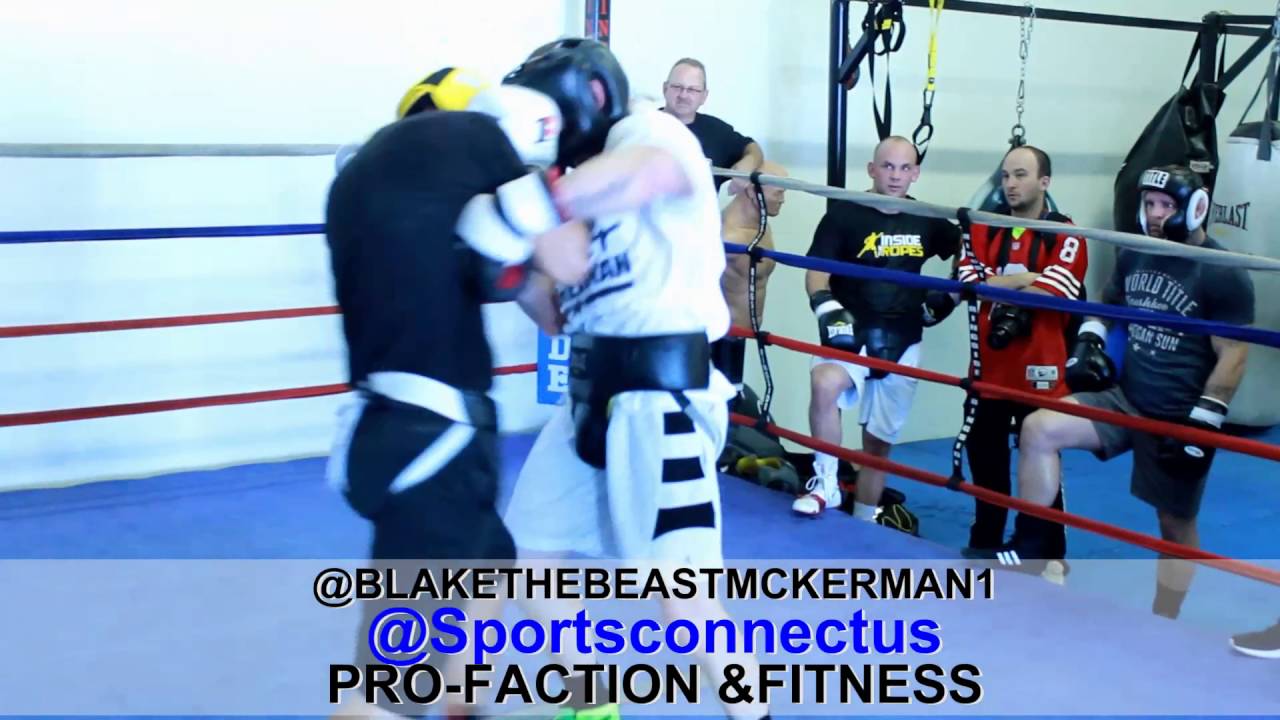 Blake "The Beast" Mckernan. Sparring at Pro-Faction Martial Arts ...