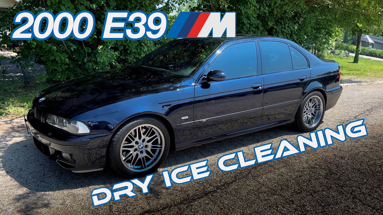 2000 BMW E39 M5 DRY ICE CLEANING - YouTube