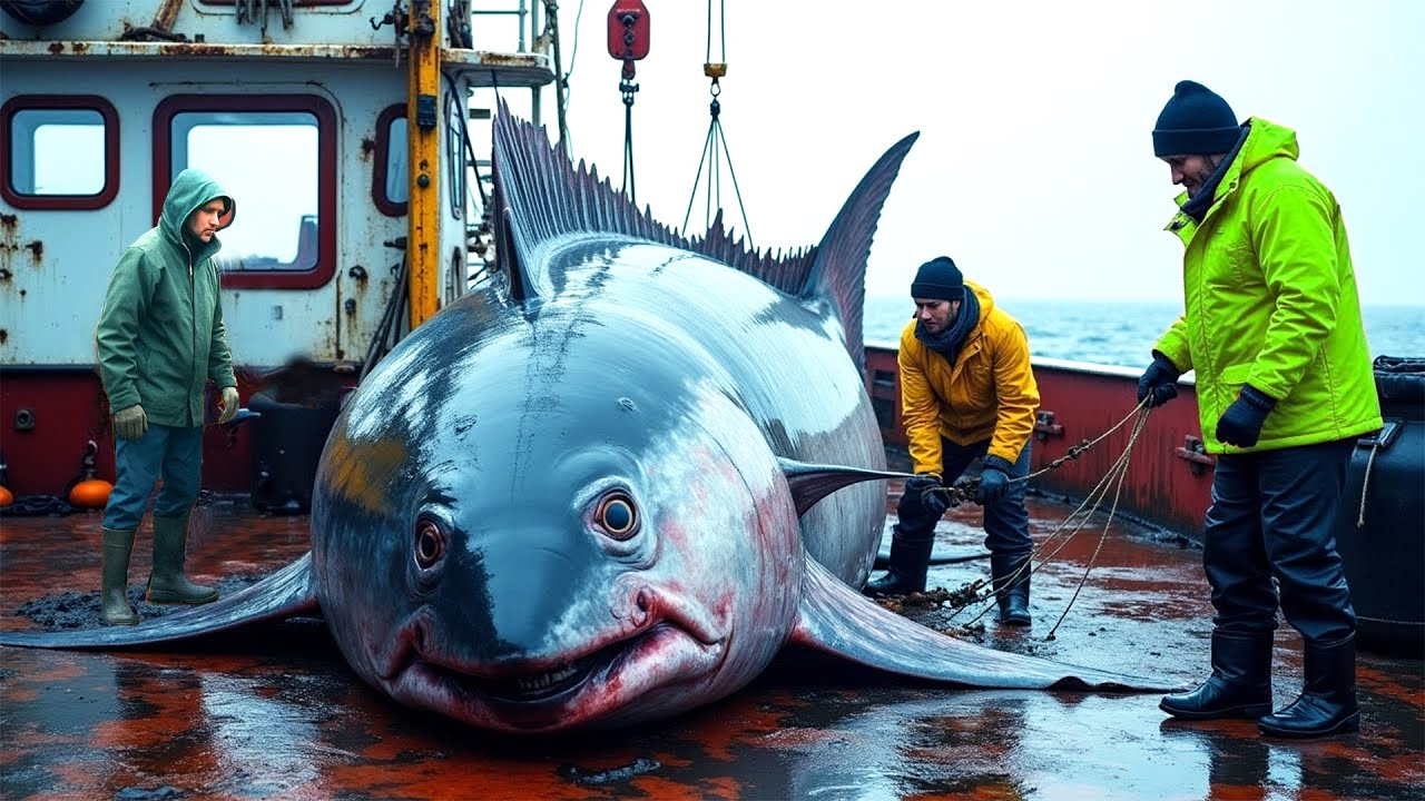 Schockierender Thunfischfang in den USA! Millionen Riesenthune Brutal ...