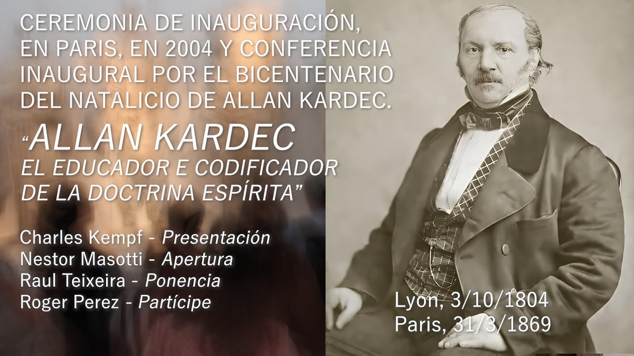 220 AÑOS DE ALLAN KARDEC - 1804-2024 - Subtitulos en Español - YouTube
