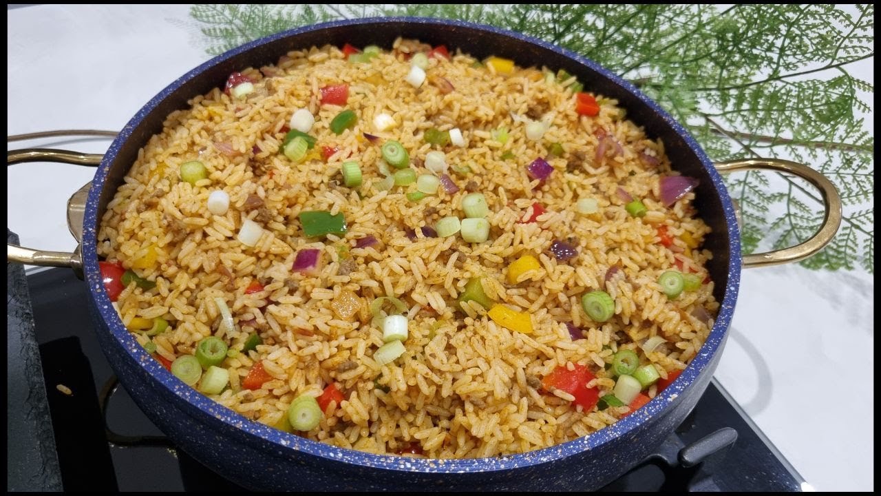 Mince Lamb and Beef rice recipe - YouTube