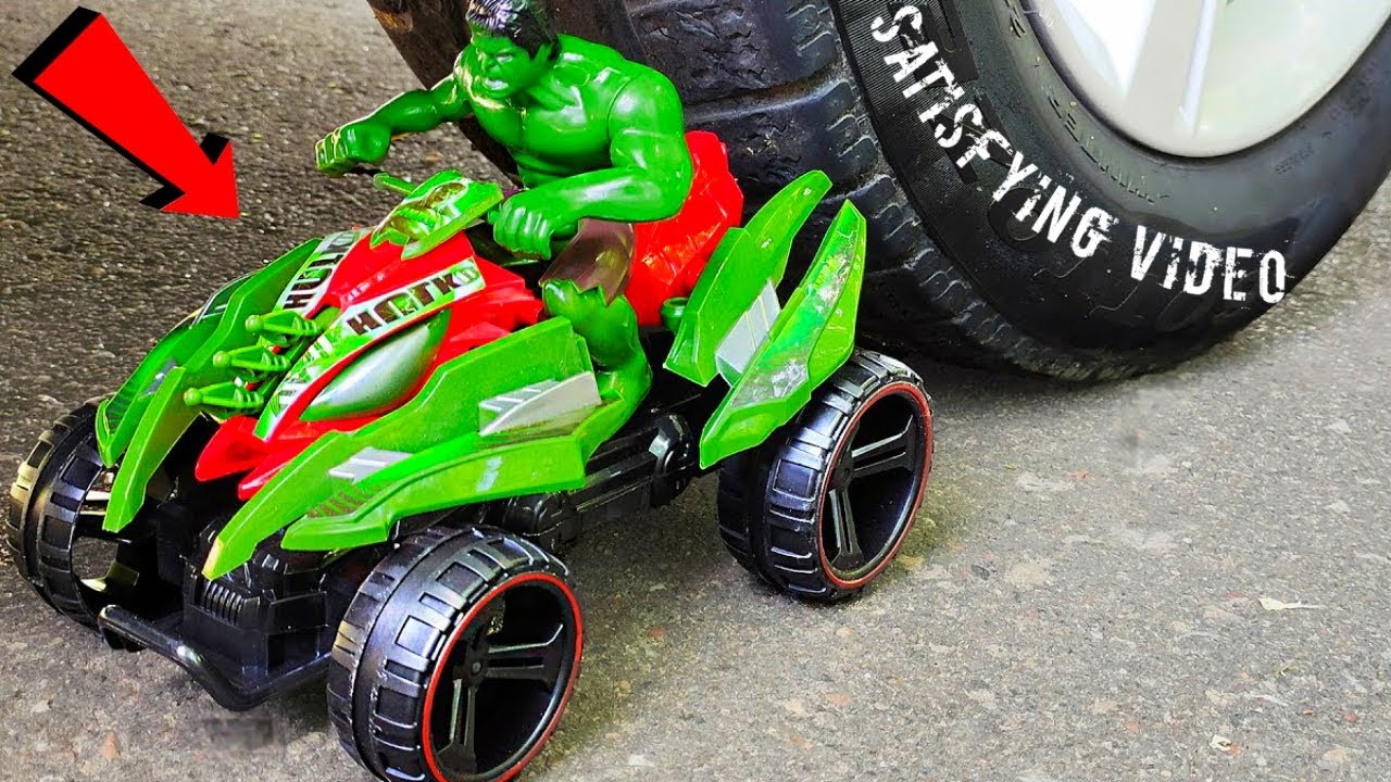 EKSPERIMEN MOBIL VS MOTOR ATV VS HULK - Oddly Satisfying Video - YouTube