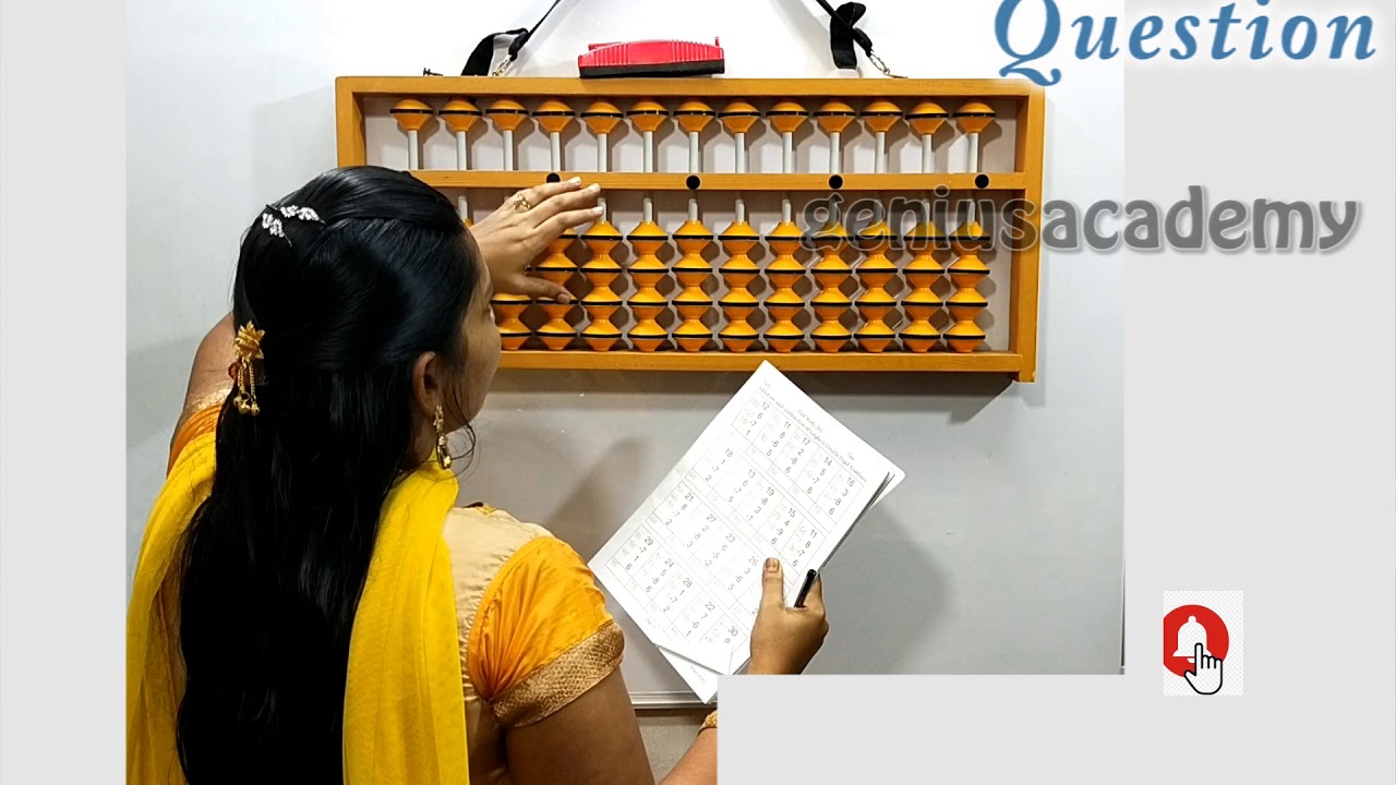 Junior level(OR) 0 level#Dictation 10 to 90 in abacus#geniusacademy#Abacus malayalam tutorial ...