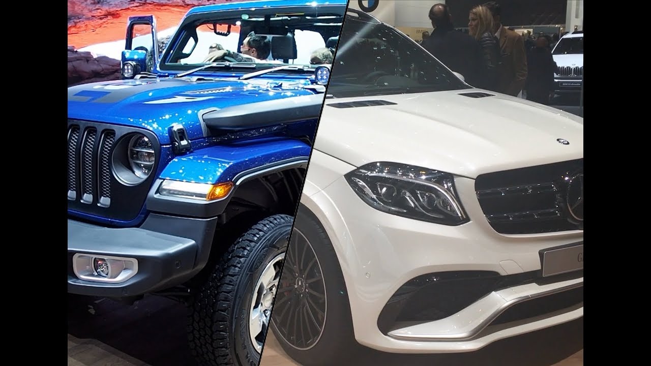 Mercedes Benz GLS vs Jeep Wrangler - YouTube