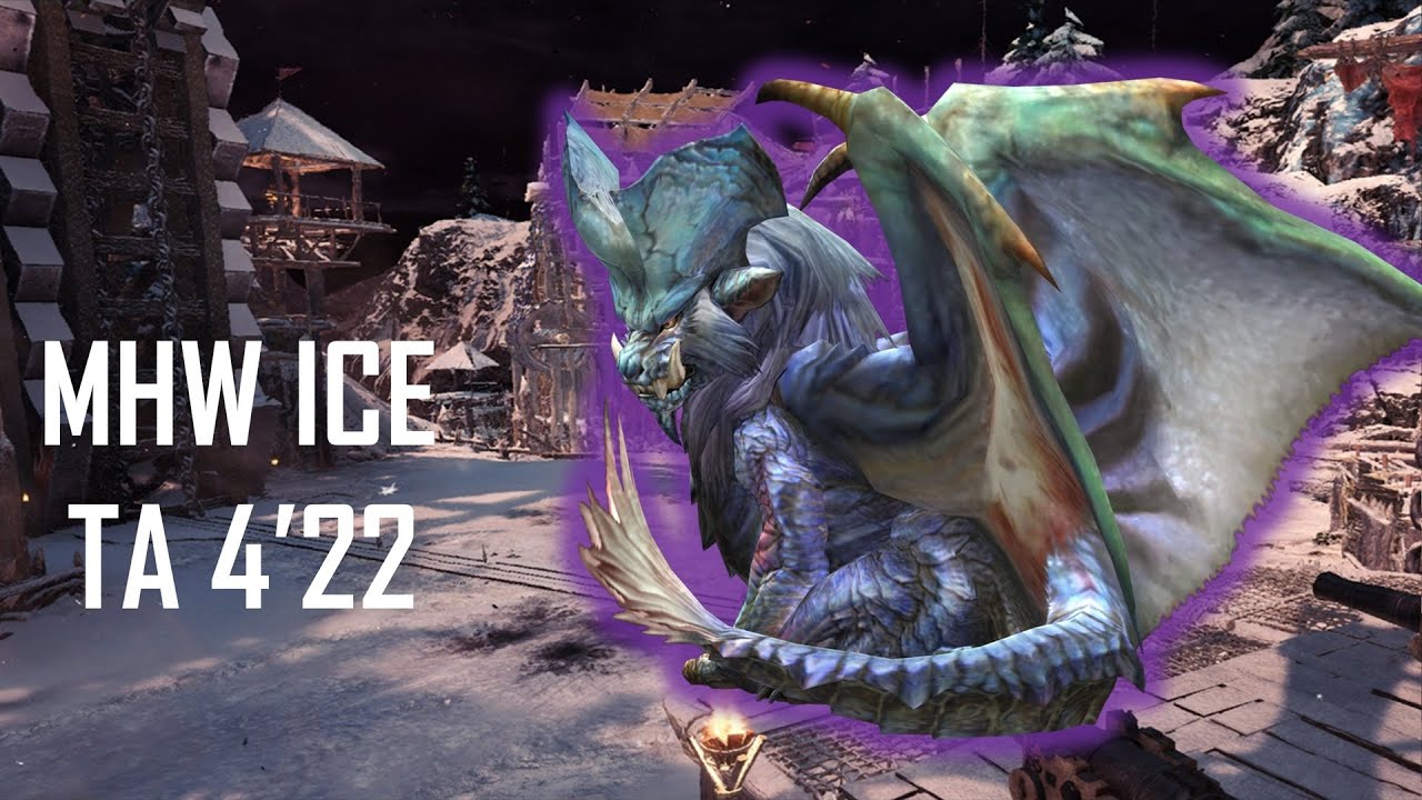 MHW ICE - Tempered Lunastra Solo (Gunlance) - 4'22 - YouTube