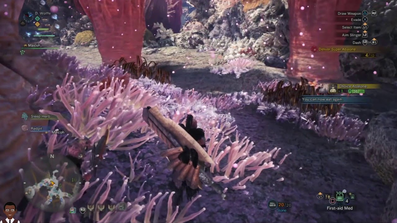 Monster Hunter World - What a Bunch of Abalone (Optional Quest) - YouTube