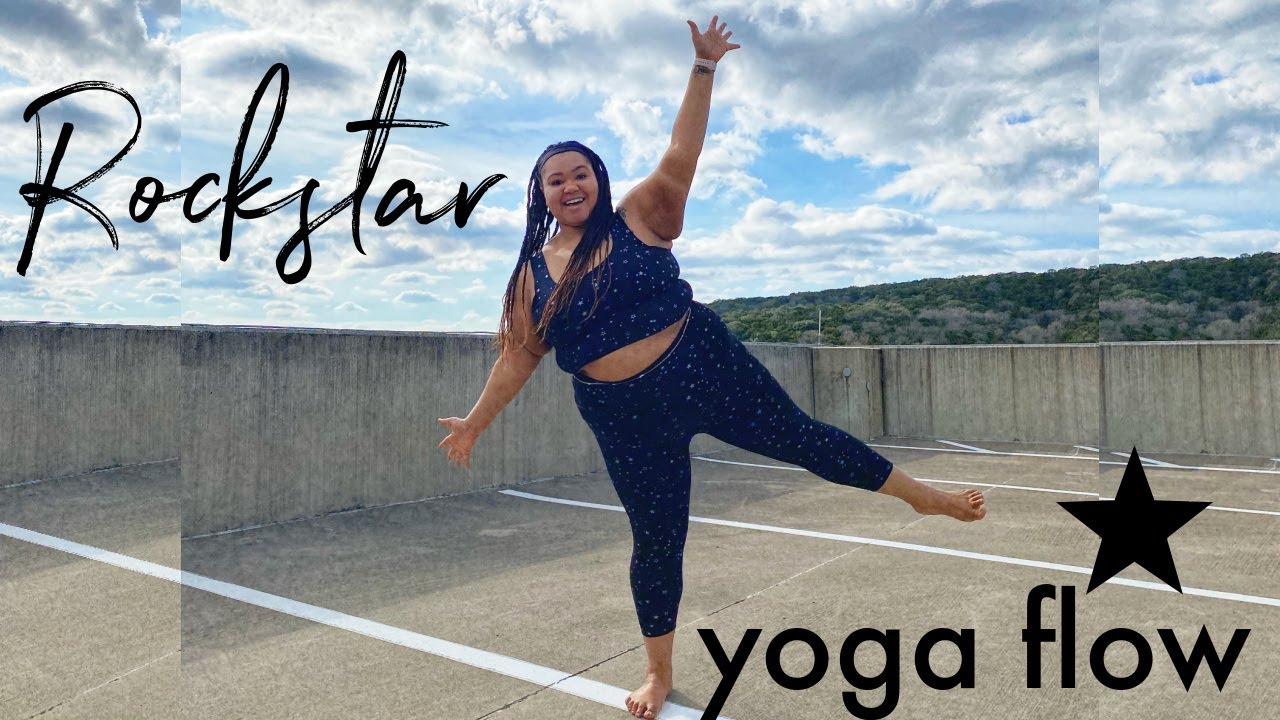 20-minute Rockstar Flow | Plus Siz Yoga w/ Edyn - YouTube