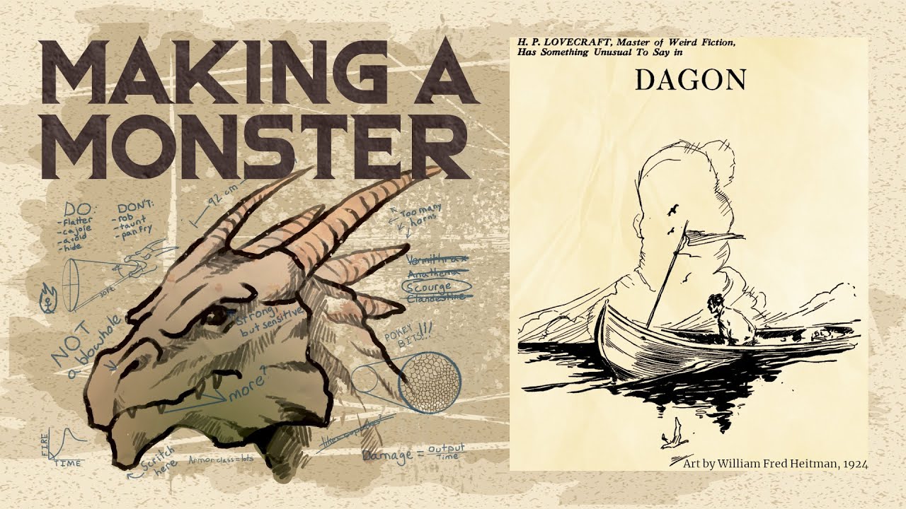 Dagon, the Demon Prince of Shadowsea | Making a Monster 1.07, ft. Alex ...