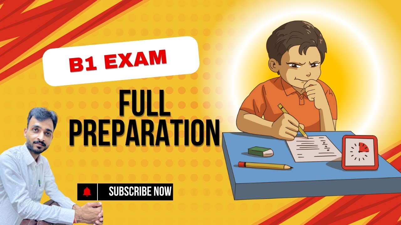 LESEN, SCHREIBEN SPRECHEN, HOREN | COMPLETE B1 EXAM TIPS | - YouTube