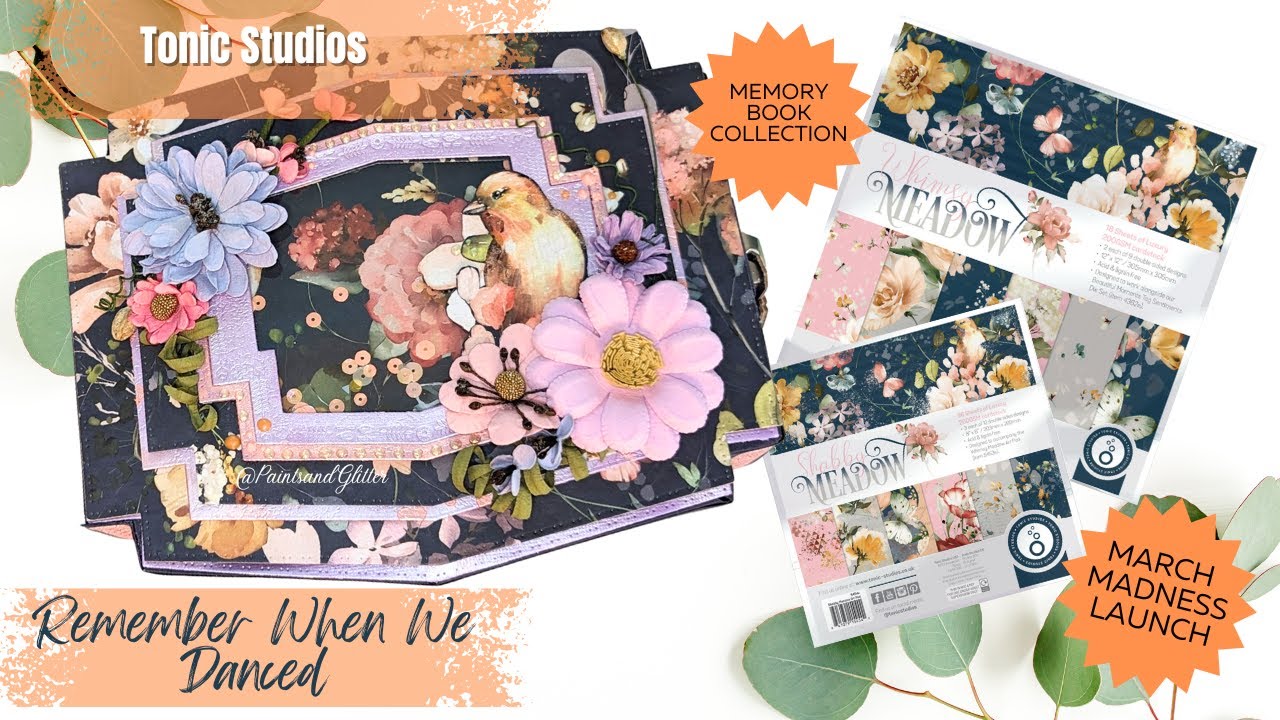 Tonic Studios New Paper Collections and March Madness Memory Book ...
