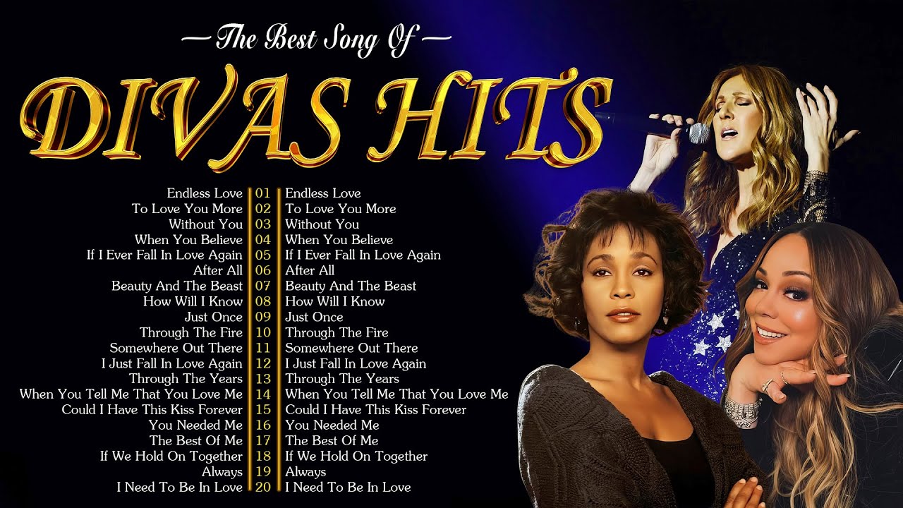 Celine Dion, Whitney Houston, Mariah Carey 🏆 Best Songs Best Of The World Divas💖💖 Top Songs 2024 ...
