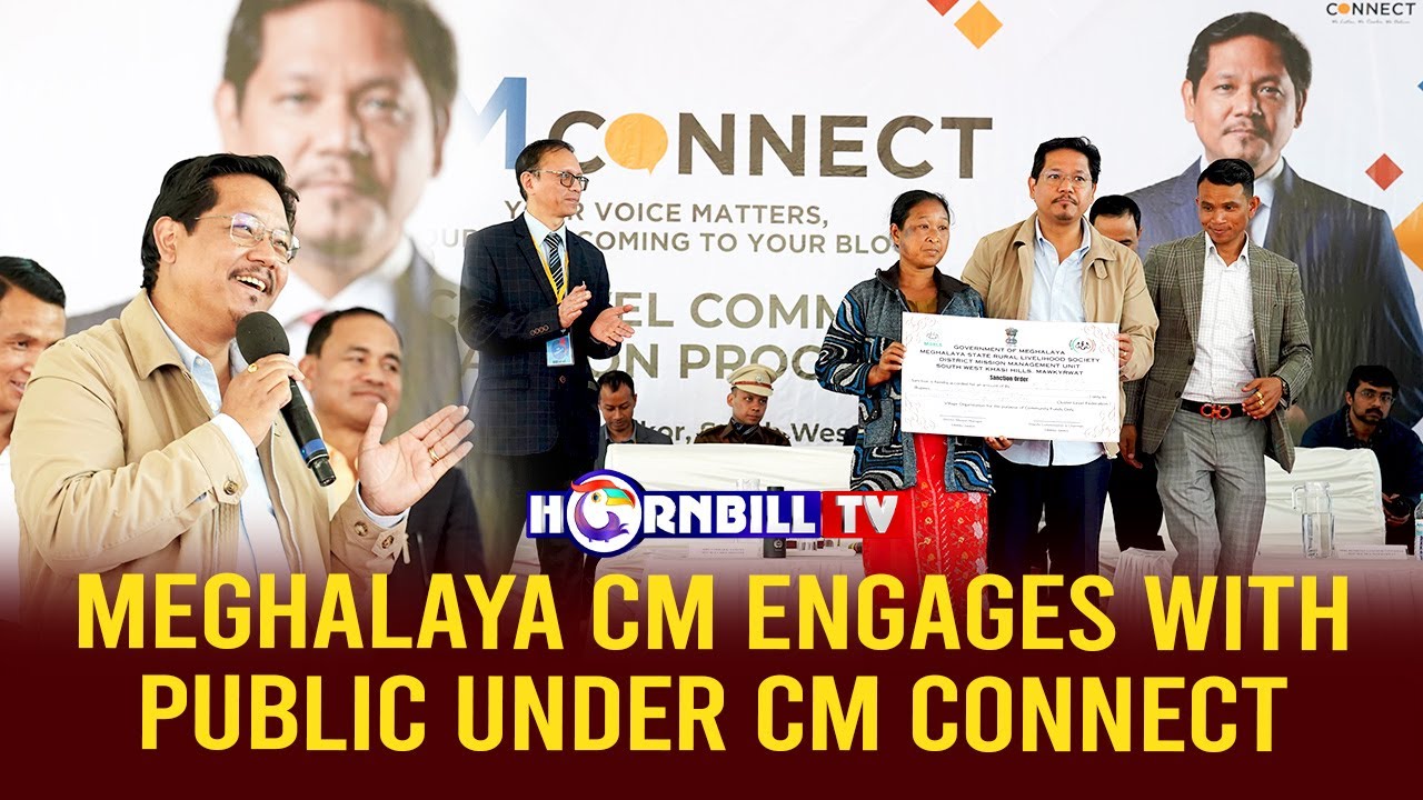 MEGHALAYA CM ENGAGES WITH PUBLIC UNDER CM CONNECT - YouTube