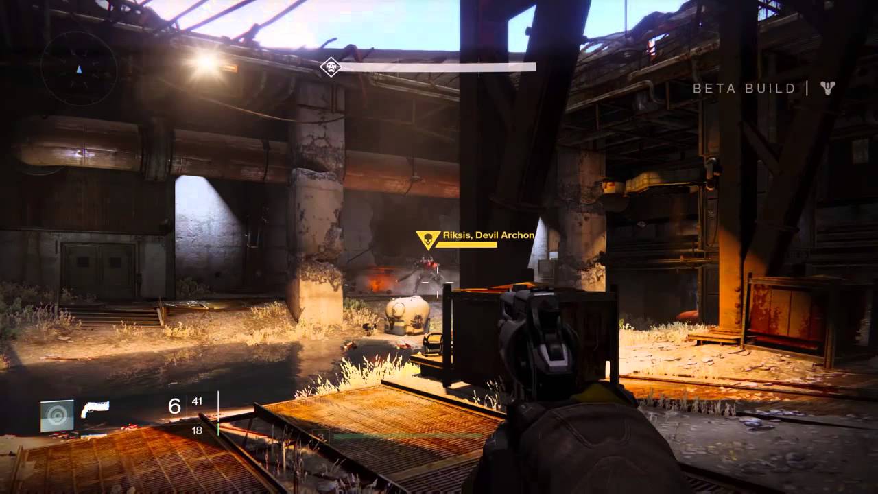 Destiny first mission - YouTube