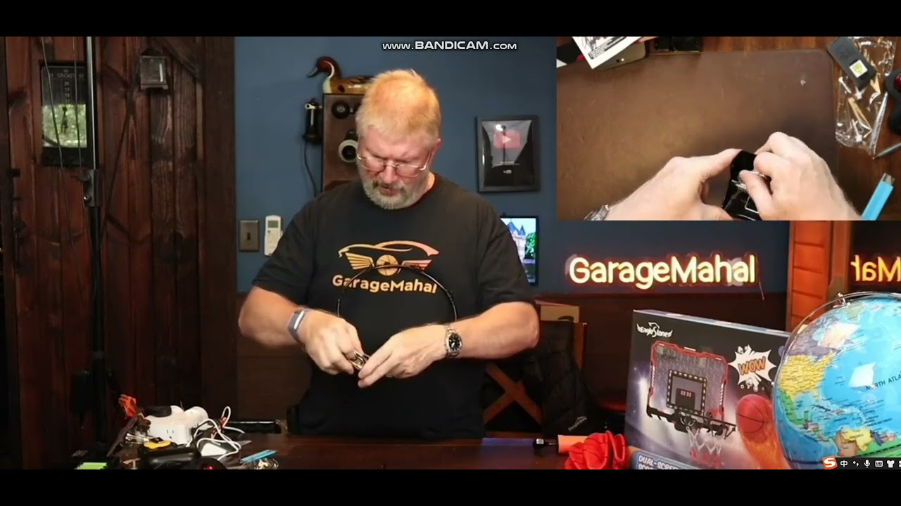 Basketball hoop spring assemble - YouTube