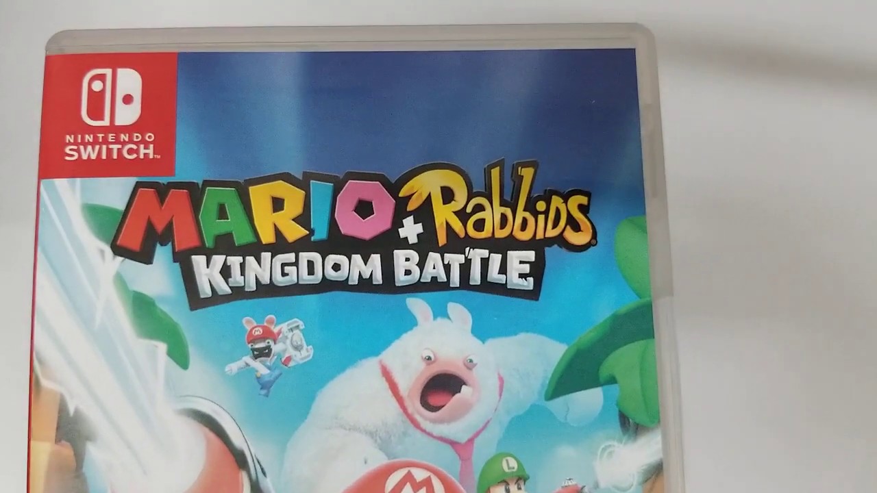 Mario + Rabbids Kingdom Battle - Nintendo Switch Standard Edition COVER ...