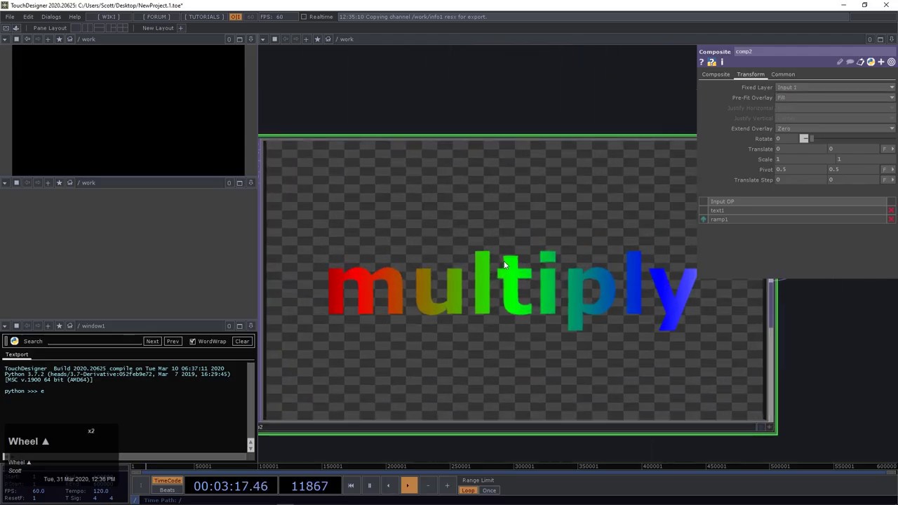 Composite TOP in TouchDesigner - YouTube