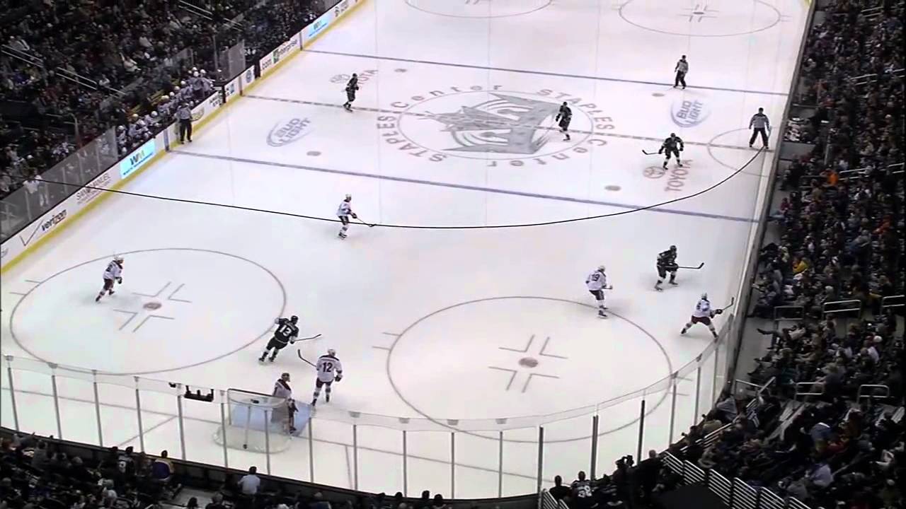 Shane Doan drills Dustin Brown HD - YouTube