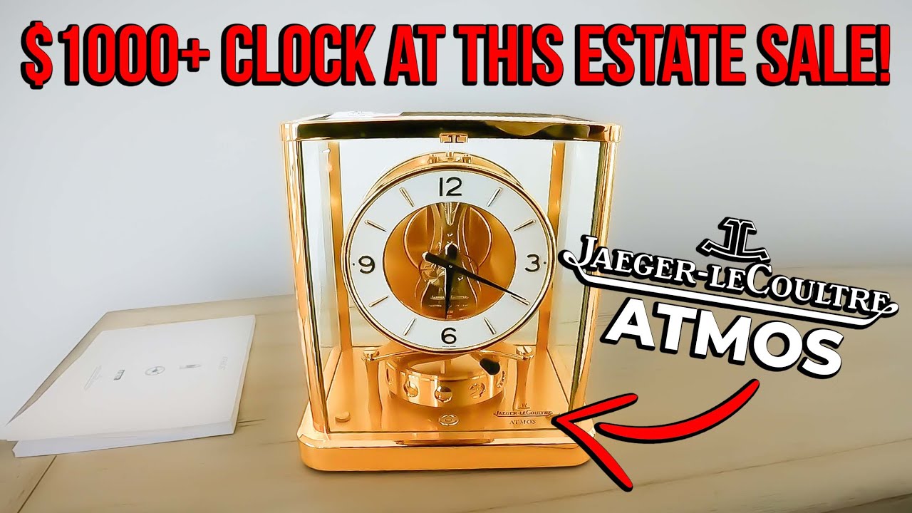 I found a $2000 Clock at an Estate Sale! 🤯 - YouTube